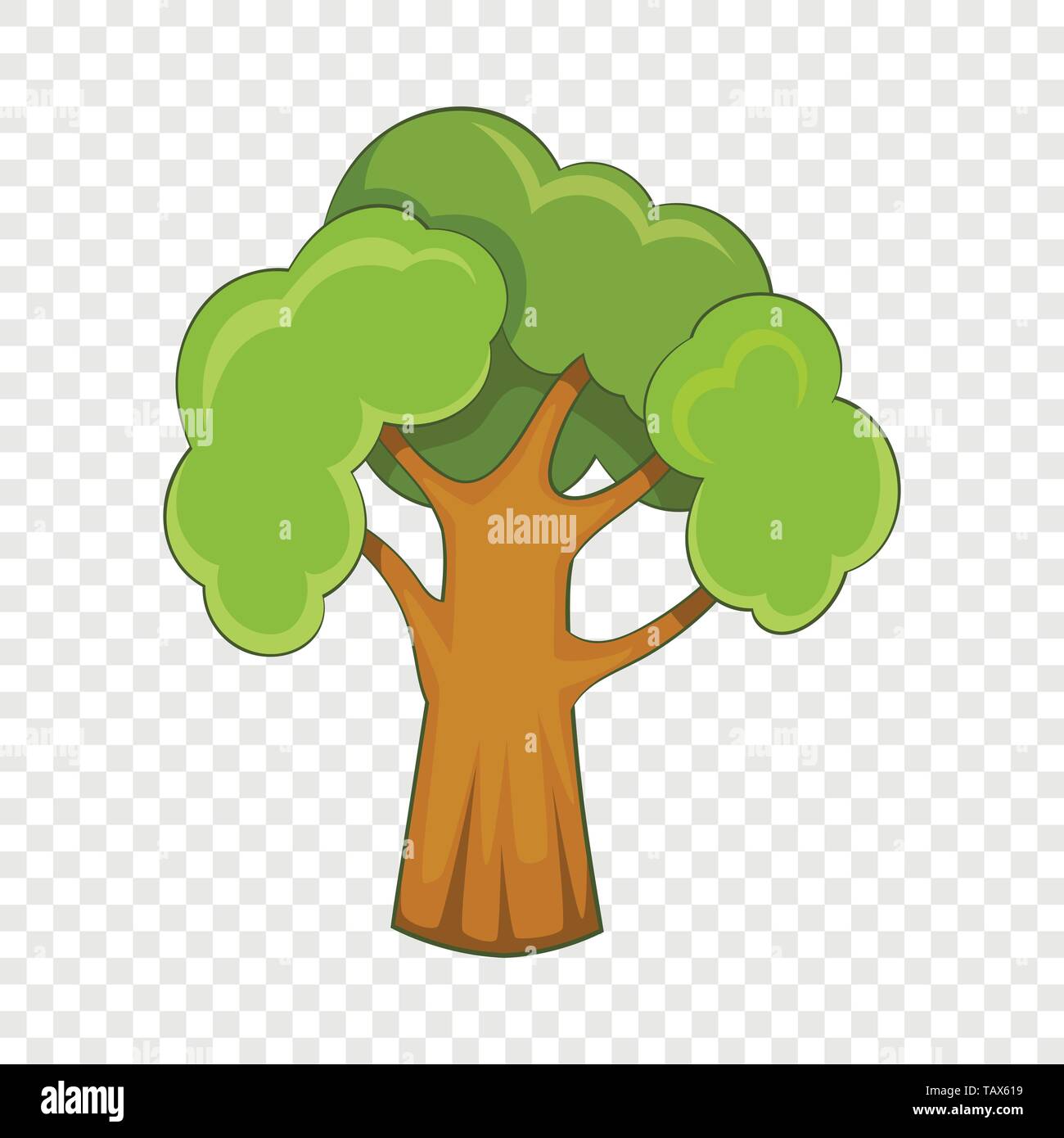 Garden tree icon, cartoon style Stock Vector Image & Art - Alamy