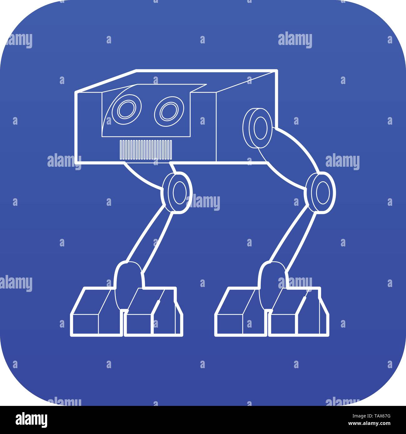 Line art vector ostrich Stock Vector Images - Alamy