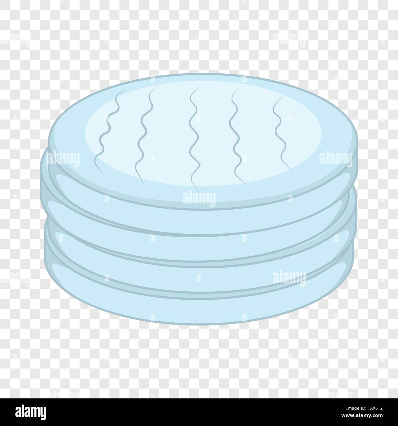 Cotton disc icon, cartoon style Stock Vector Image & Art - Alamy