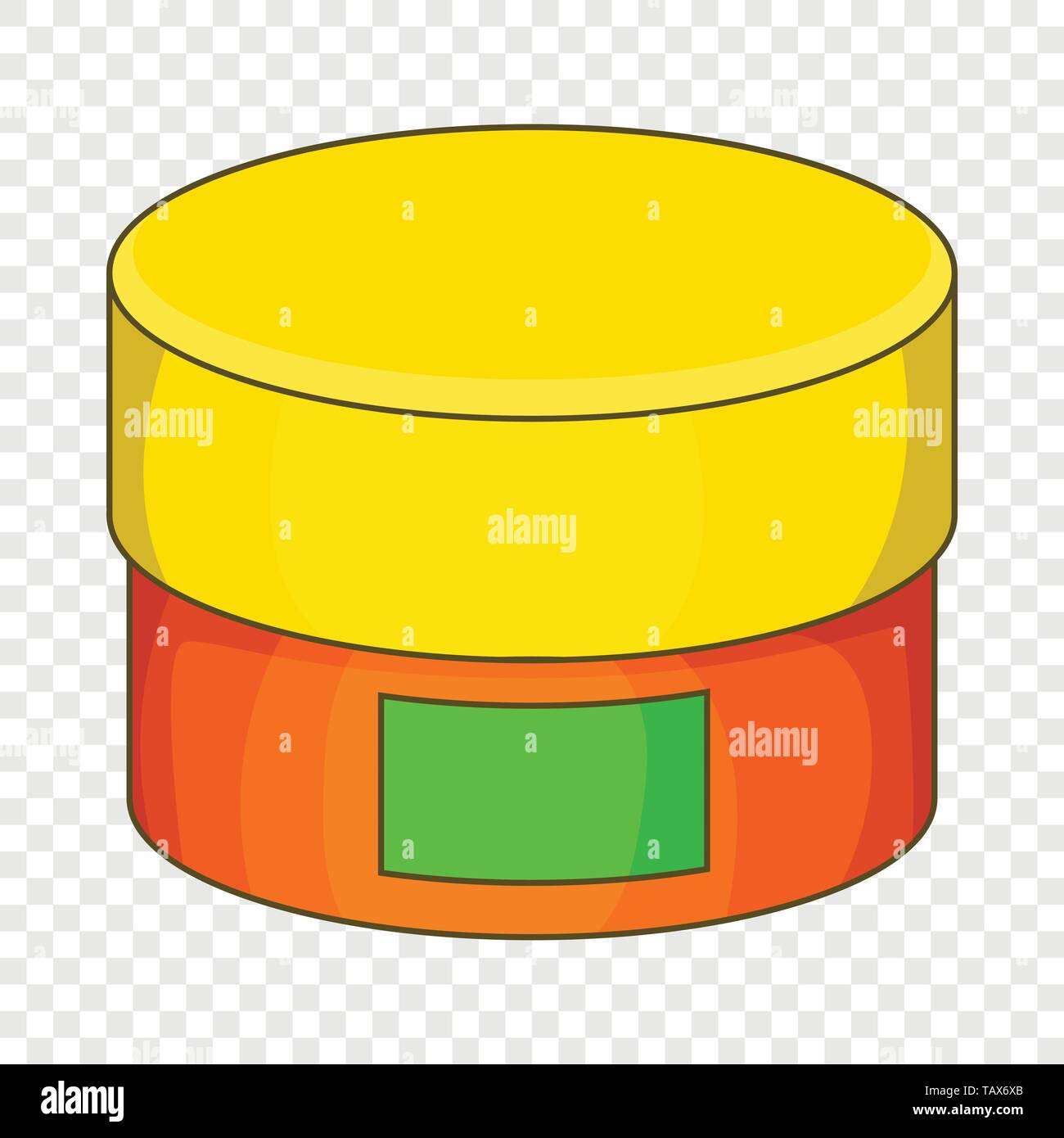 Cream jar icon, cartoon style Stock Vector Image & Art - Alamy