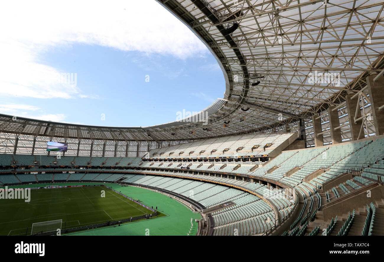 A general view of The Olympic Stadium, Baku Stock Photo - Alamy