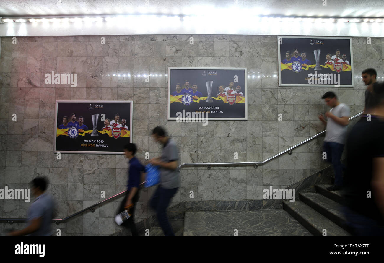 Metro in baku azerbaijan hi-res stock photography and images - Alamy
