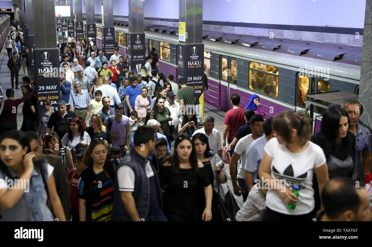 Metro in baku azerbaijan hi-res stock photography and images - Alamy