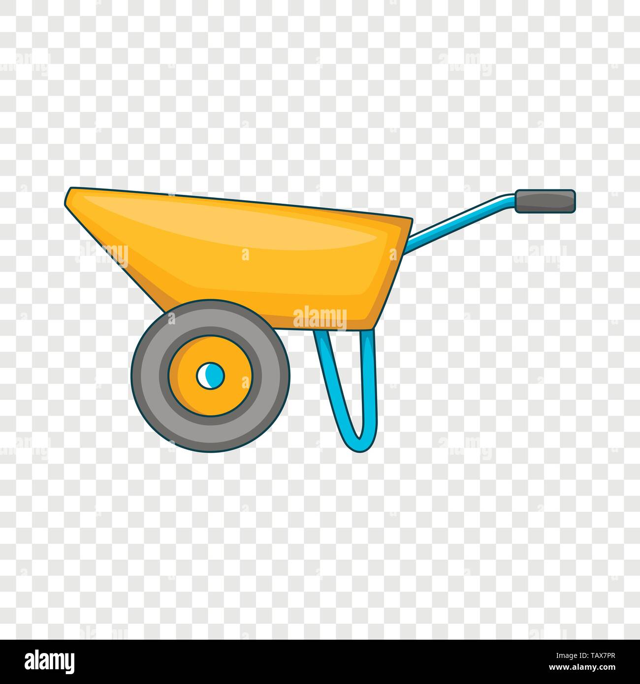 Wheelbarrow icon, cartoon style Stock Vector Image & Art - Alamy