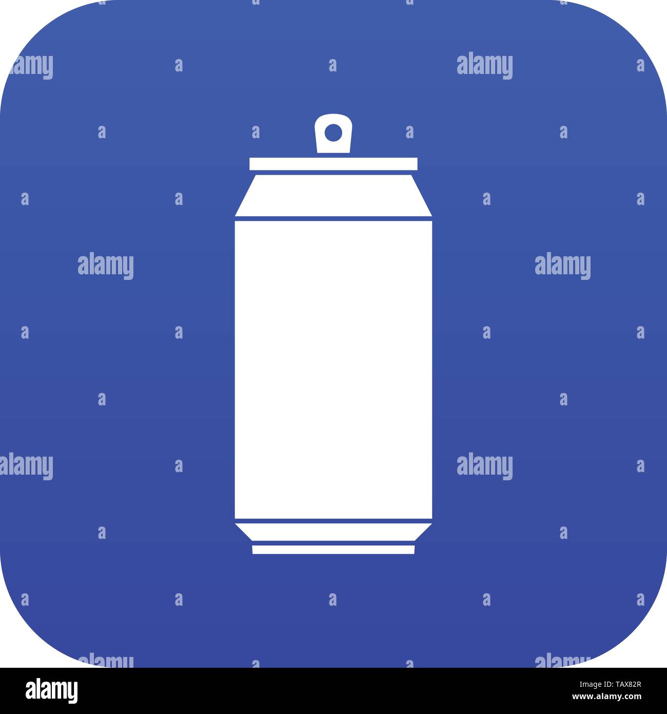 Can icon digital blue Stock Vector Image & Art - Alamy