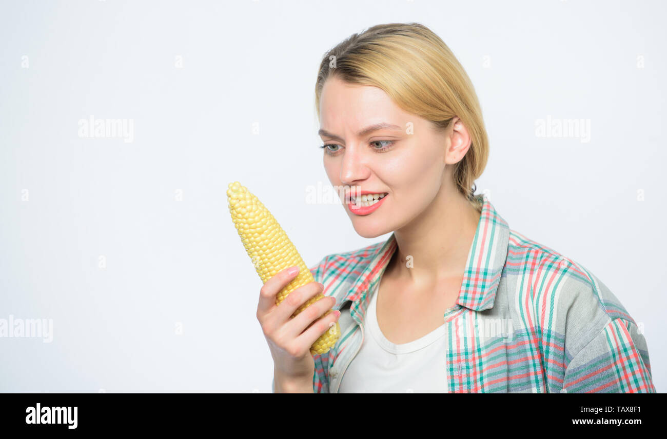 agriculture and cultivation. healthy teeth. corn crop. vitamin and ...