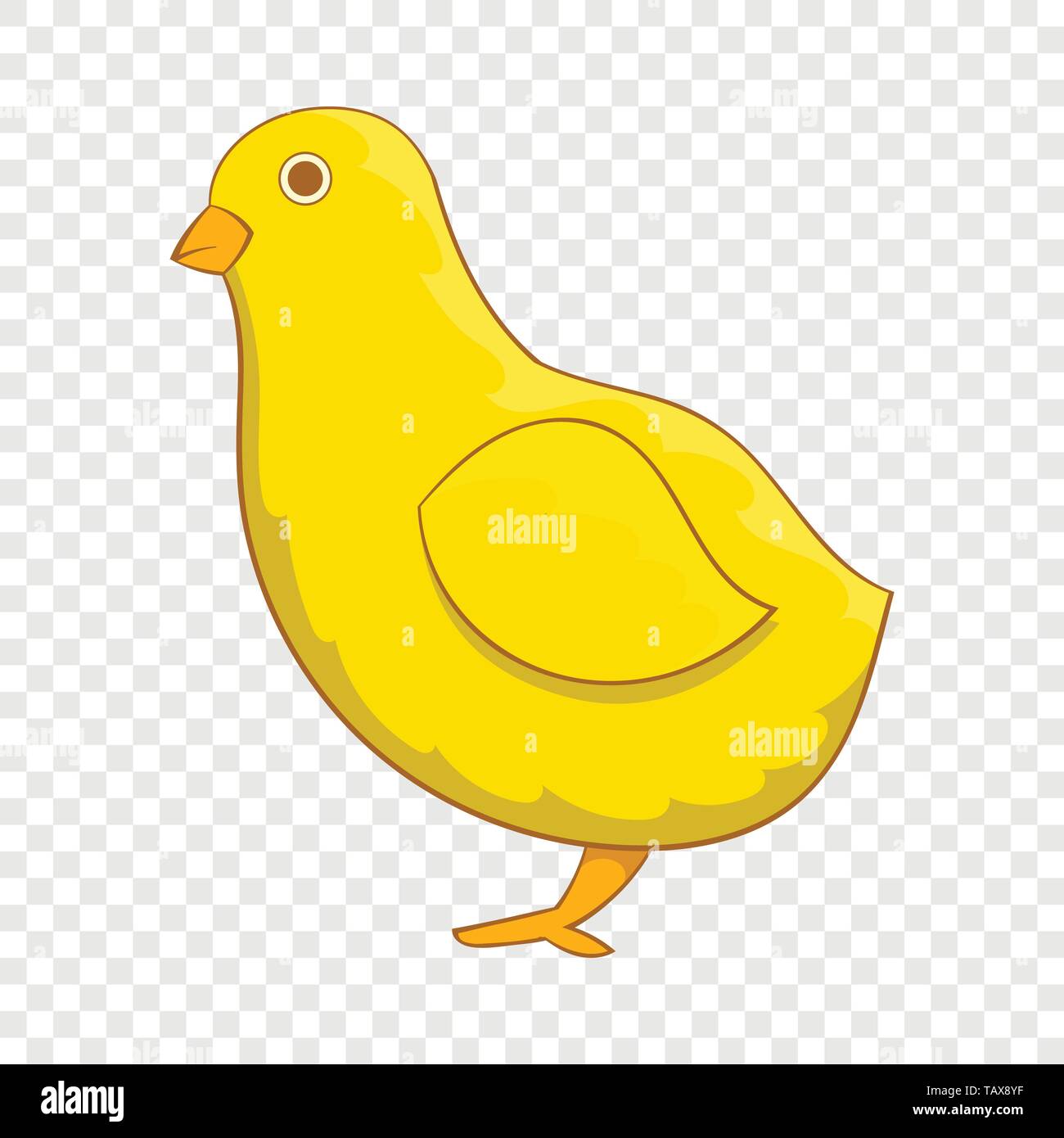 Yellow chick icon, cartoon style Stock Vector Image & Art - Alamy