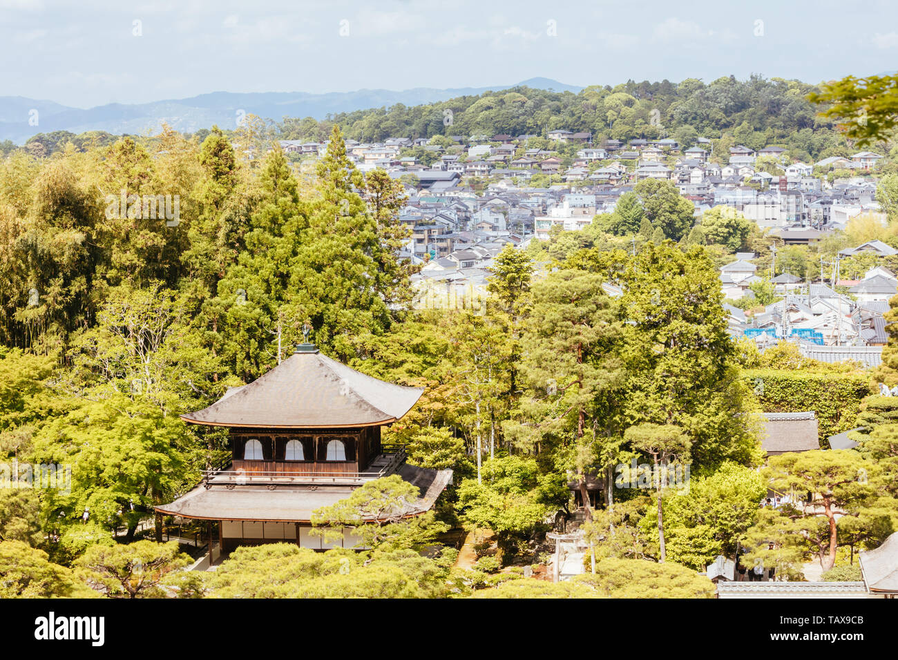 Silver Pavillion Ginkakuji Temple Kyoto Japan Stock Photo - Alamy