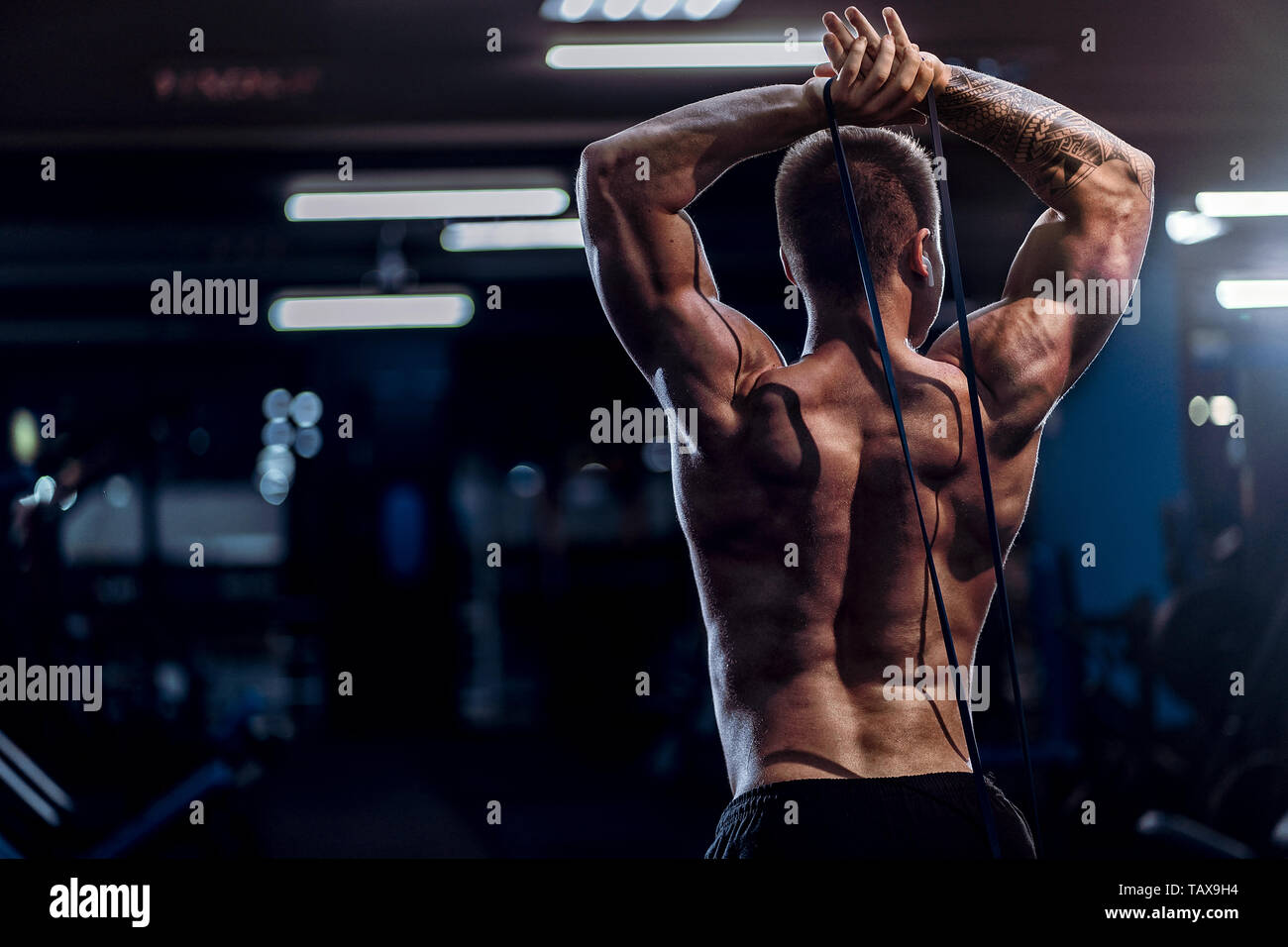Strong well built guy hi-res stock photography and images - Alamy
