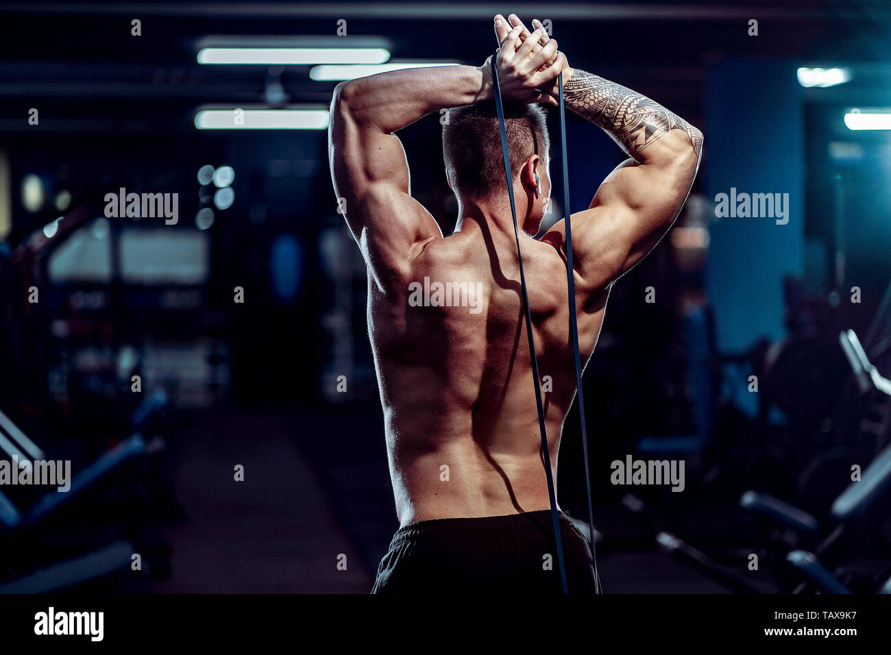 Well built white male hi-res stock photography and images - Alamy