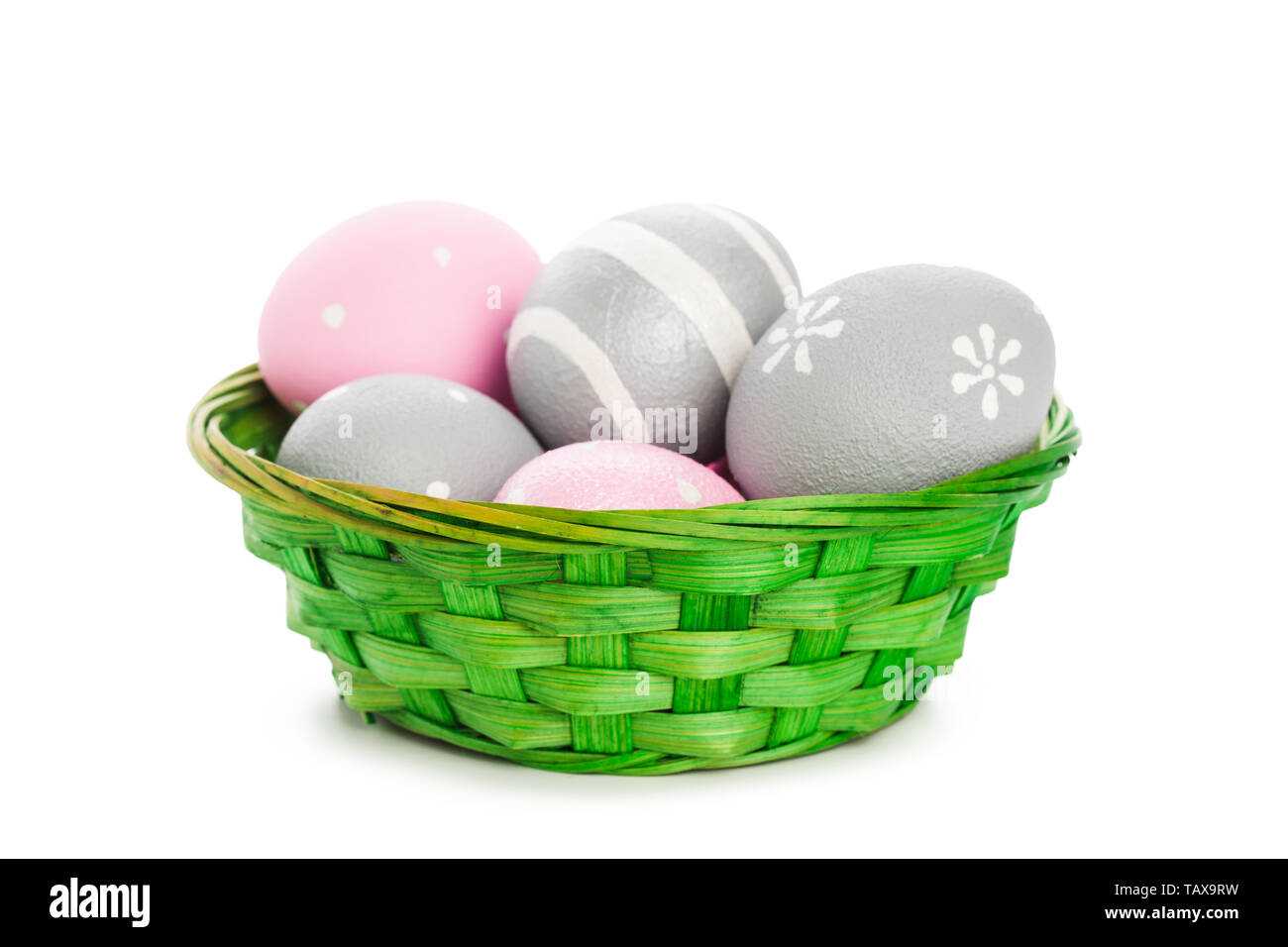 easter background. isolated on white Stock Photo - Alamy