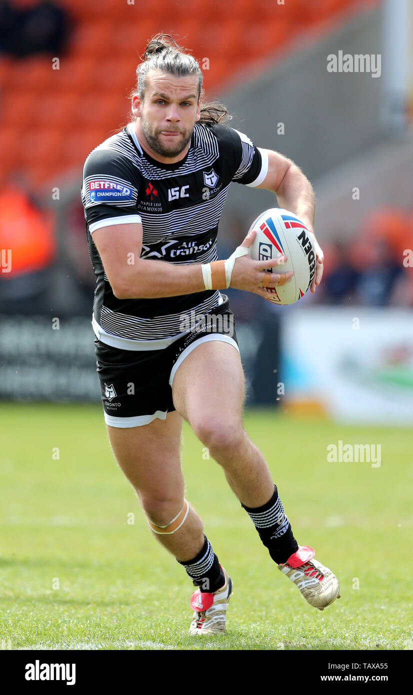 Liam Kay, Toronto Wolfpack Stock Photo - Alamy