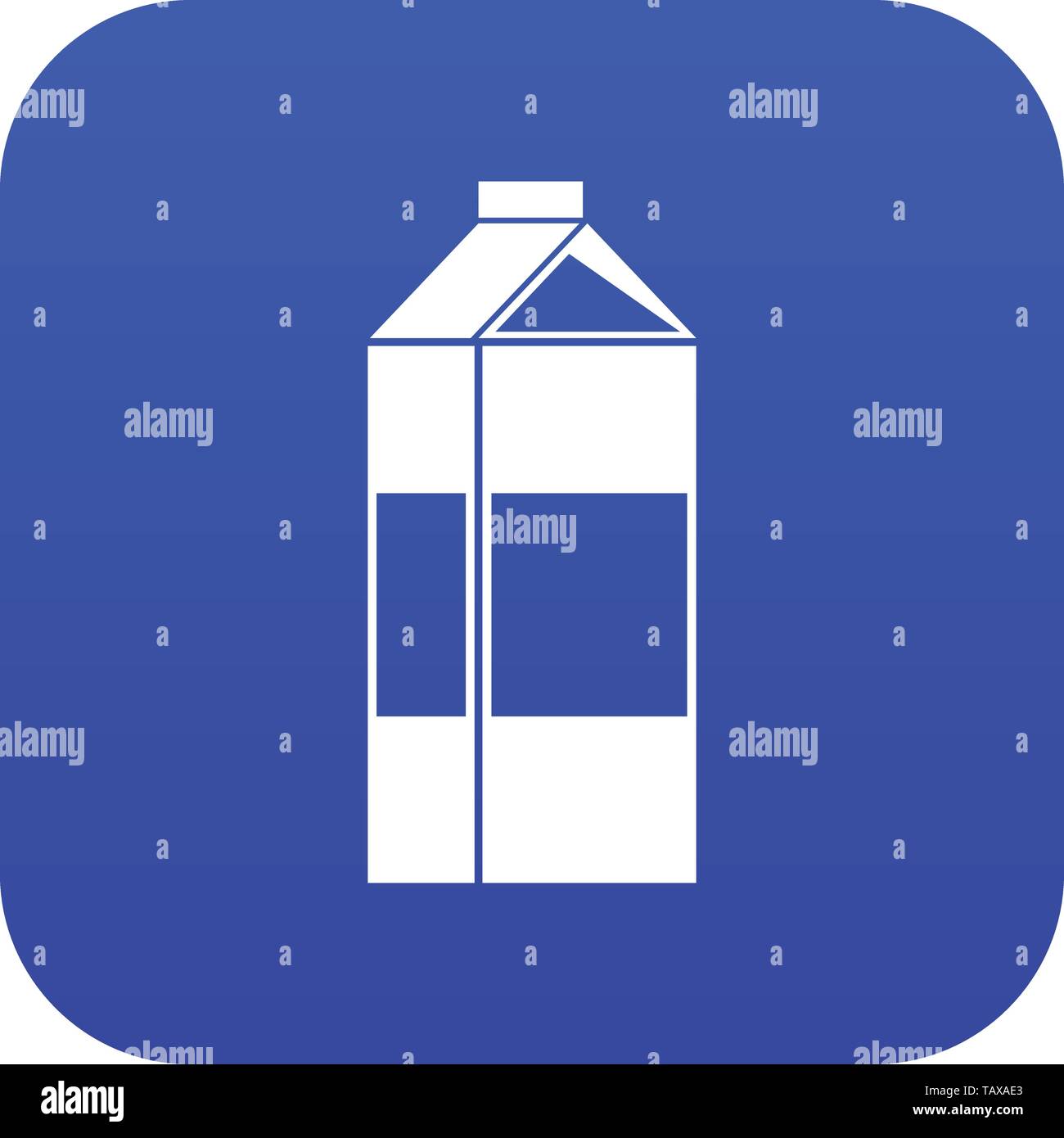 Milk icon digital blue Stock Vector Image & Art - Alamy