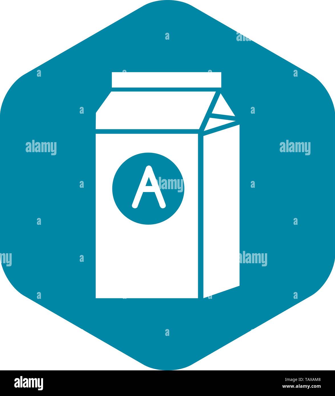 Juice pack icon, simple style Stock Vector Image & Art - Alamy
