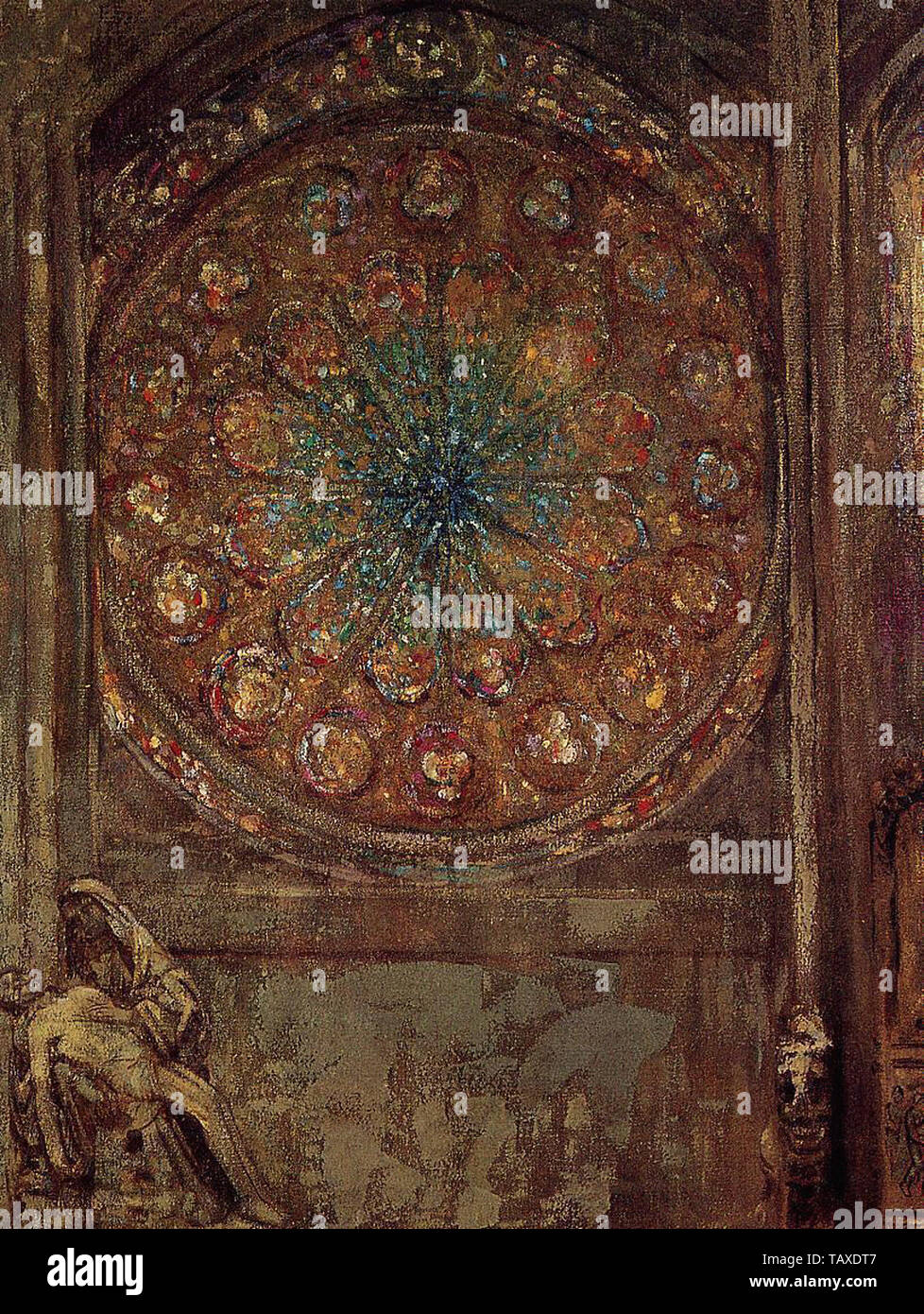 Odilon Redon - Window 1 C 1907 Stock Photo - Alamy