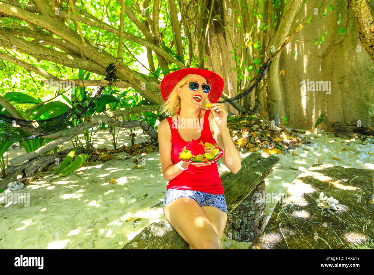 Seychelles people local hi-res stock photography and images - Alamy