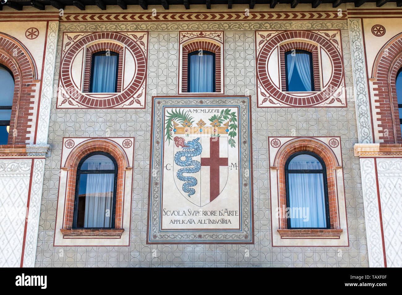 Biscione symbol of milan hi-res stock photography and images - Alamy