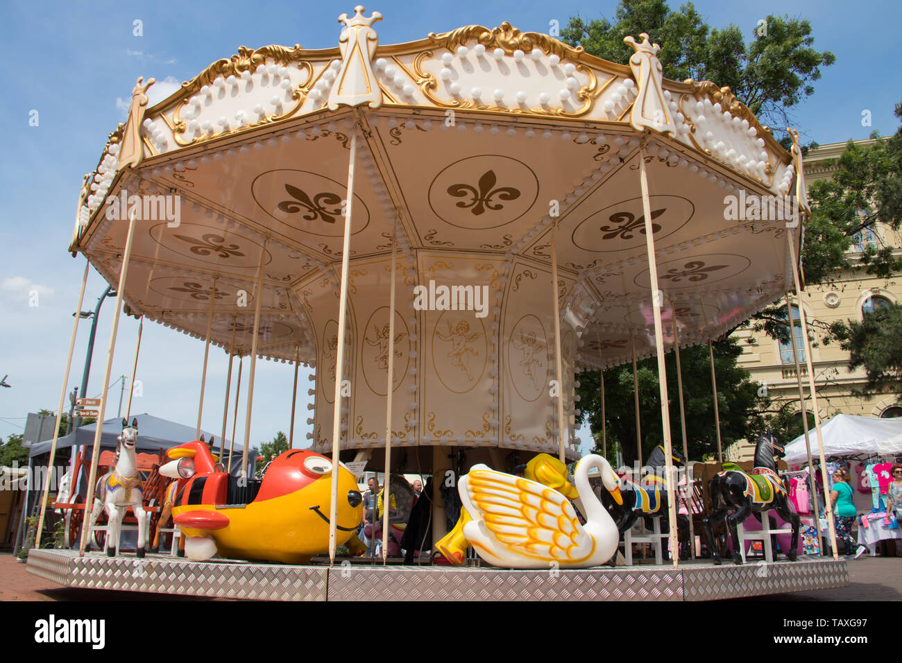 Beautiful circus carousel hi-res stock photography and images - Alamy