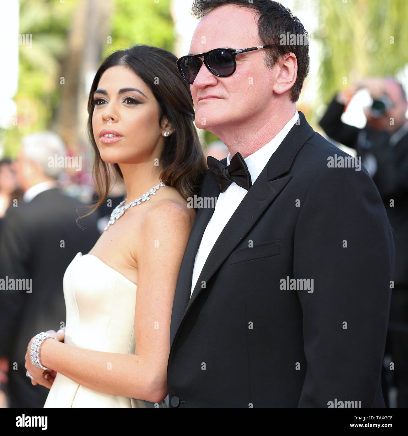 CANNES, FRANCE - MAY 25: Daniella Pick and Quentin Tarantino attend the ...