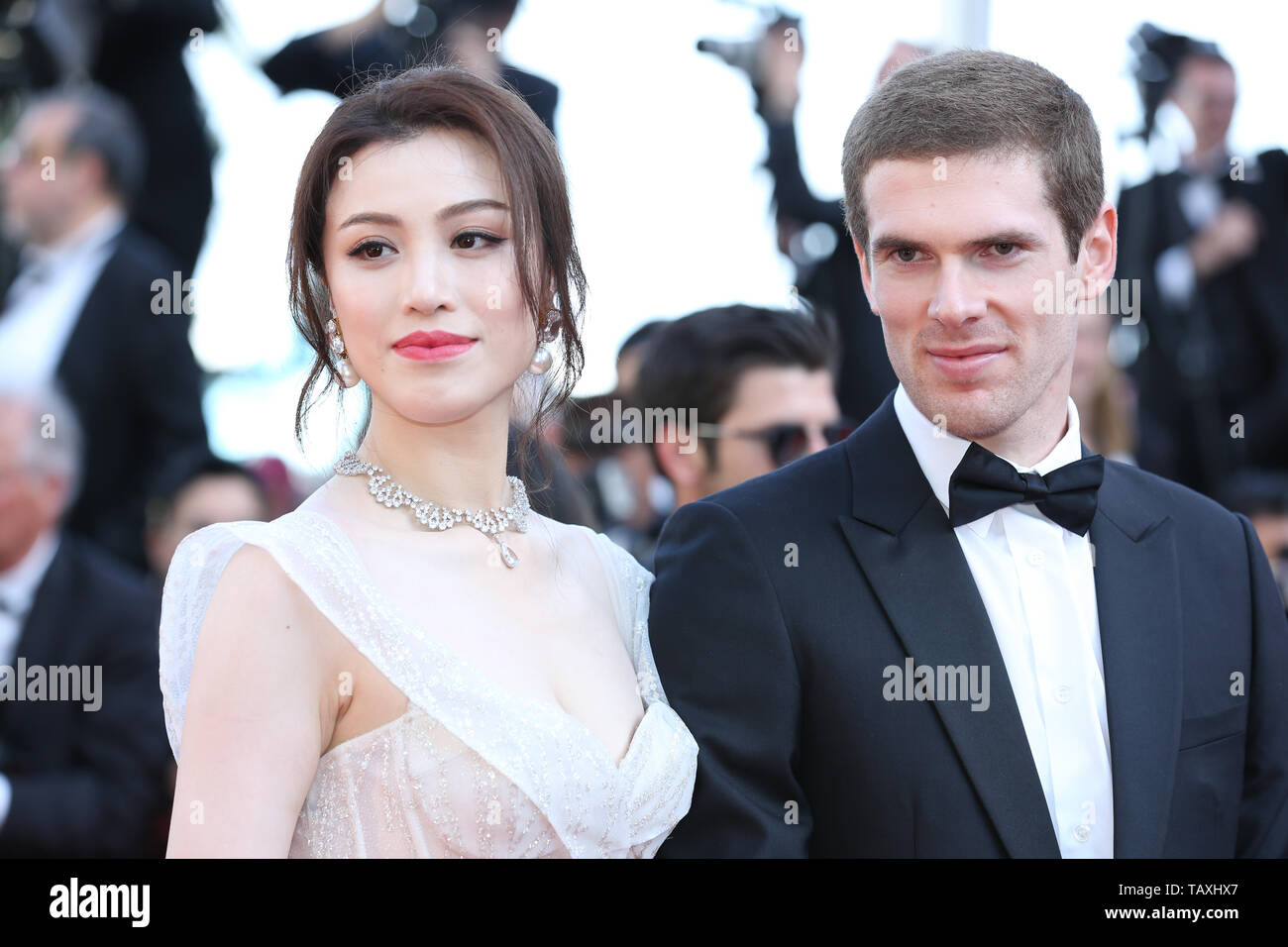 CANNES, FRANCE - MAY 25: Ge Tian and Alexandre Desseigne attend the ...