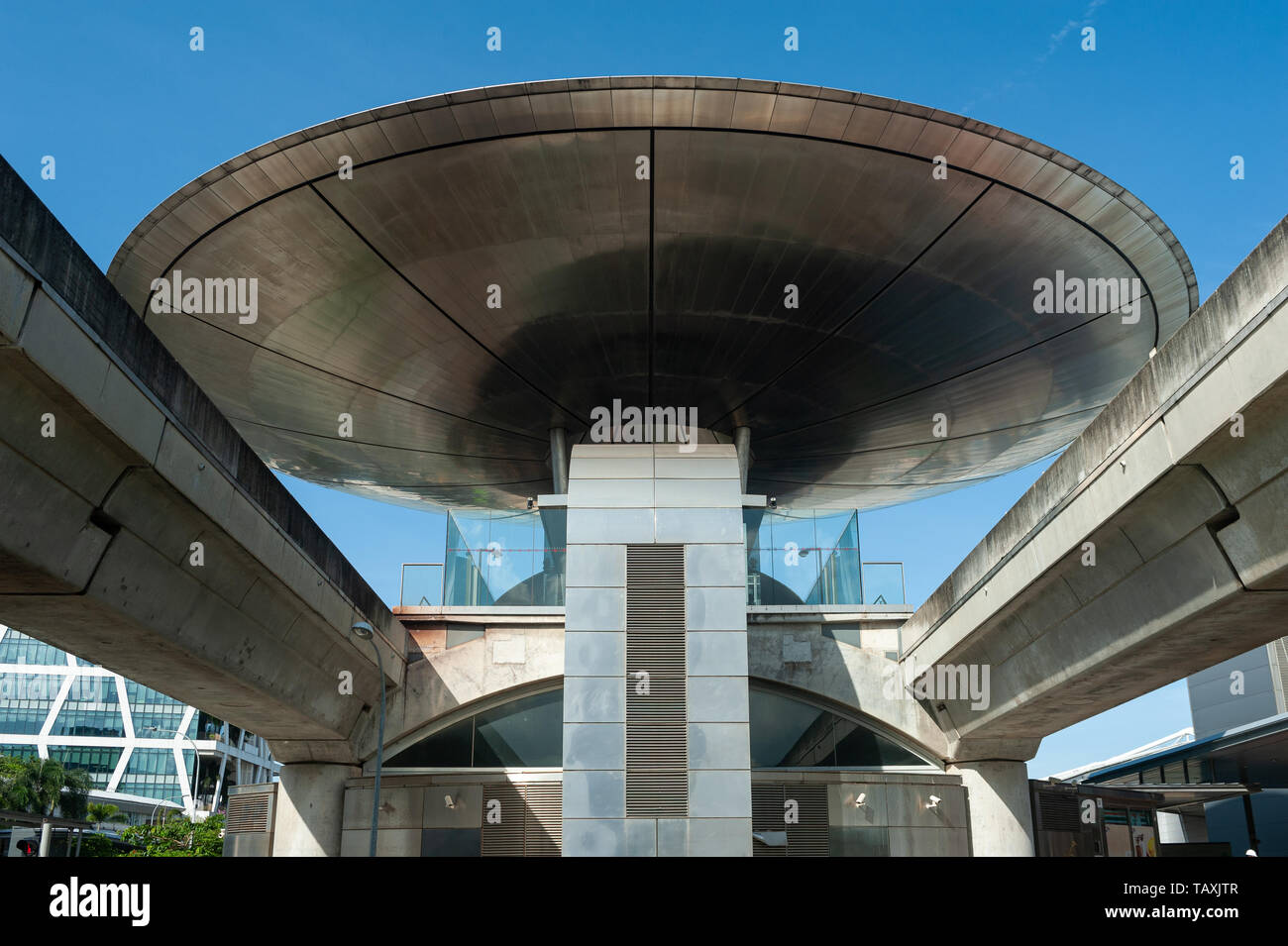 24.05.2019, Singapore, Republic of Singapore, Asia - Exterior view of ...