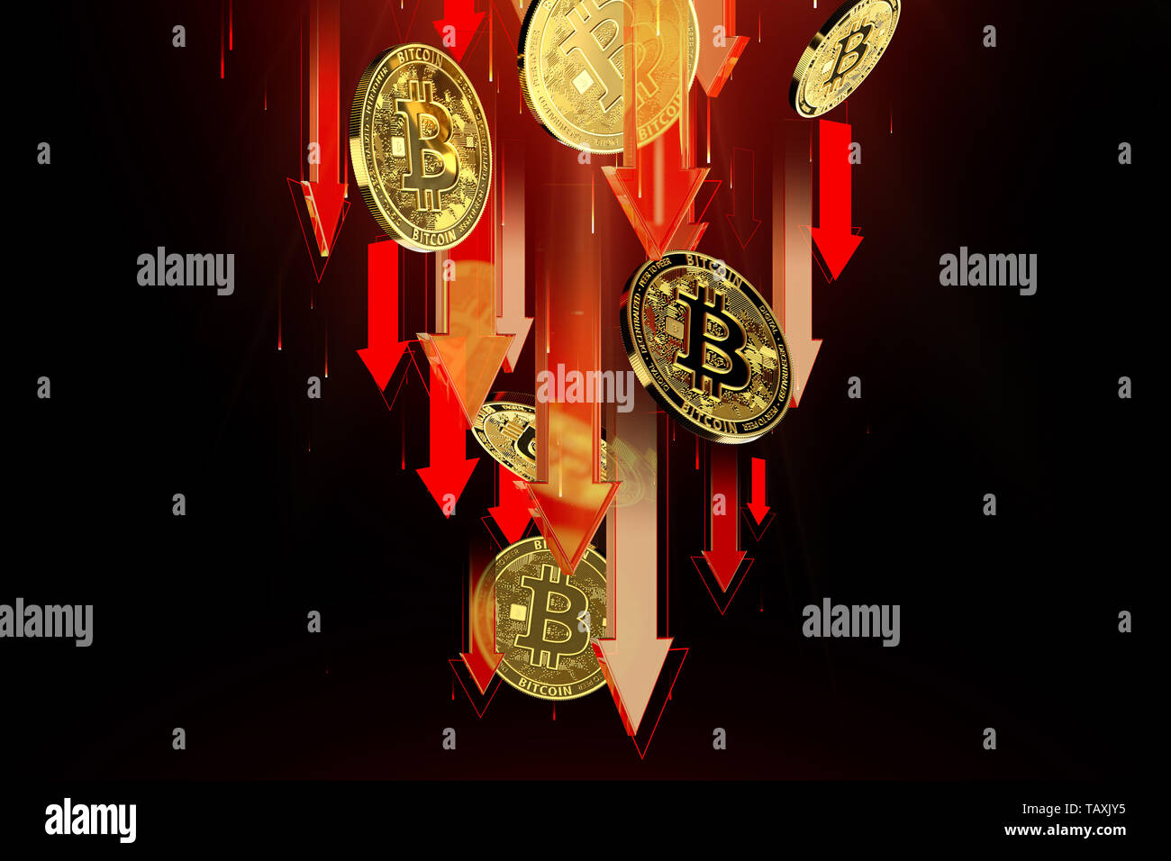 Cryptocurrency wallpaper hi-res stock photography and images - Alamy