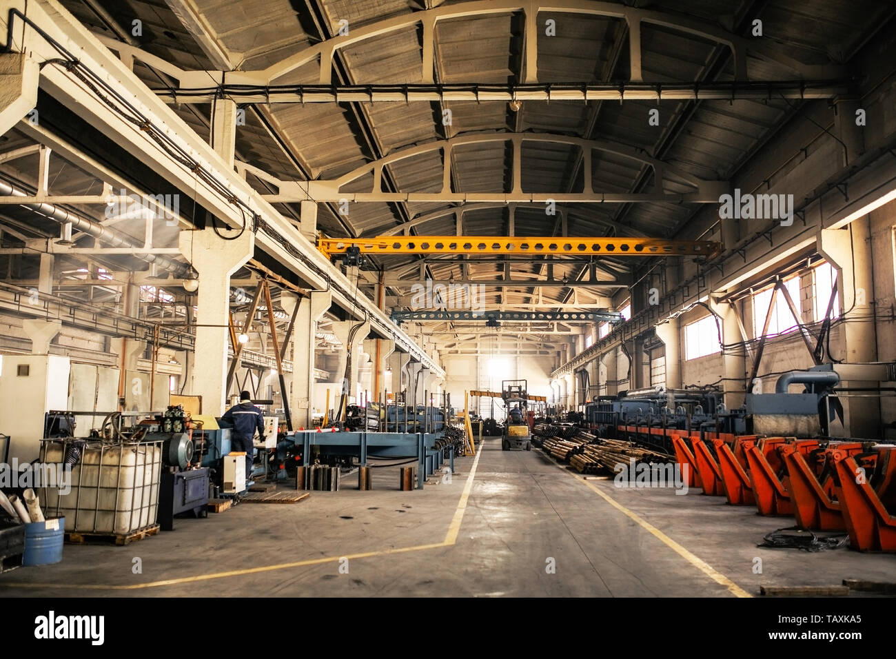 Equipment for the production. Manufacturing facility. Metalworking ...