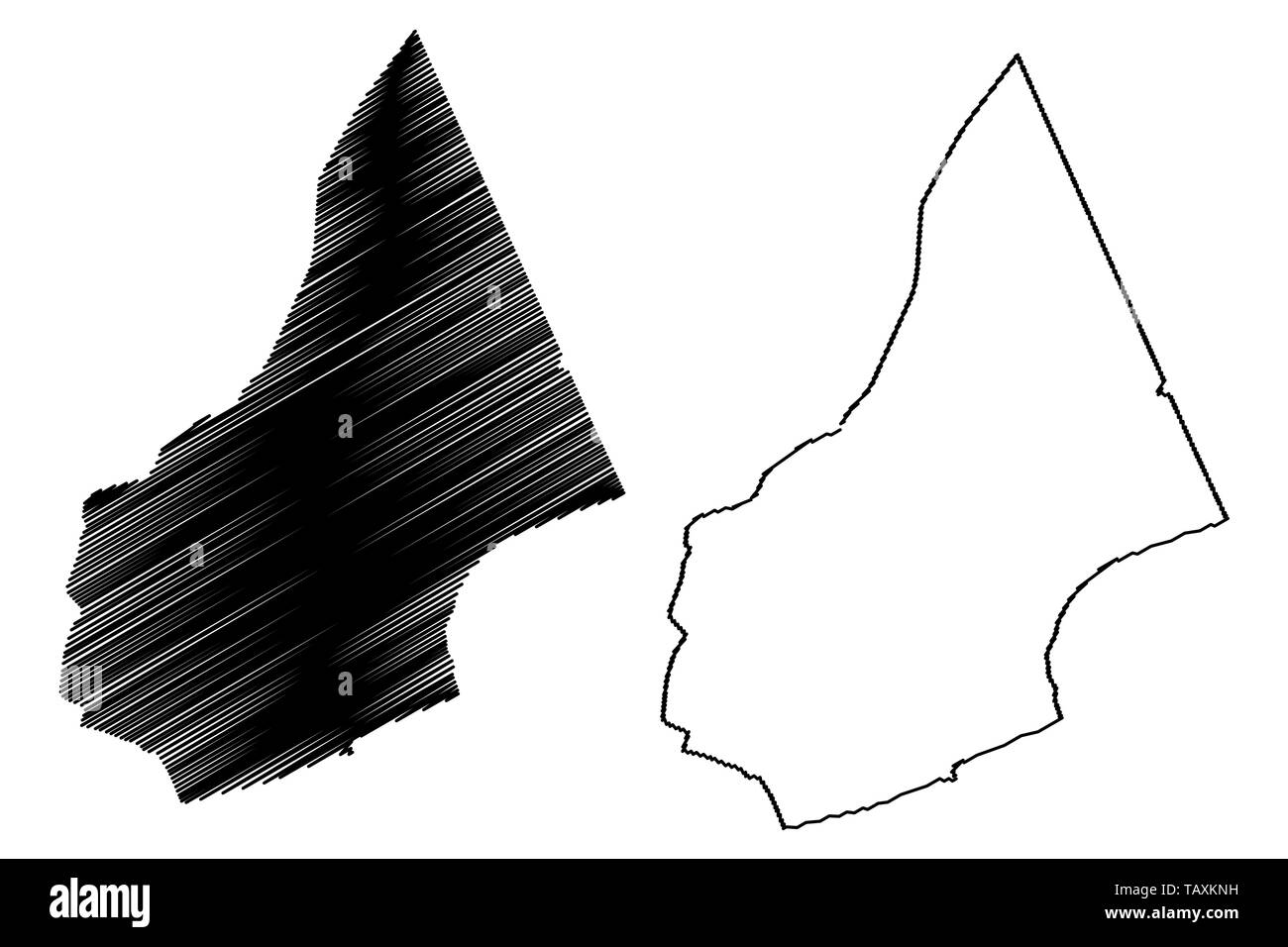 Al Mahrah Governorate (Governorates of Yemen, Republic of Yemen) map ...