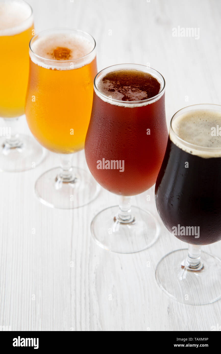 Brown liquid beer close up side view hi-res stock photography and ...