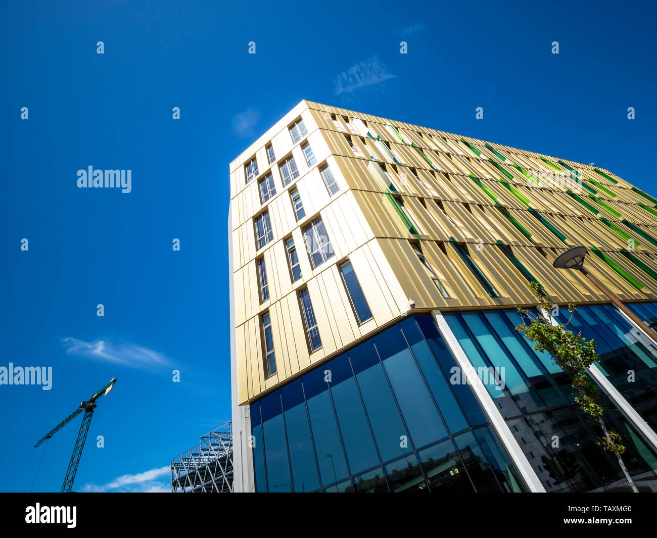 The Core office building in Blue Star Square, Newcastle Helix urban ...