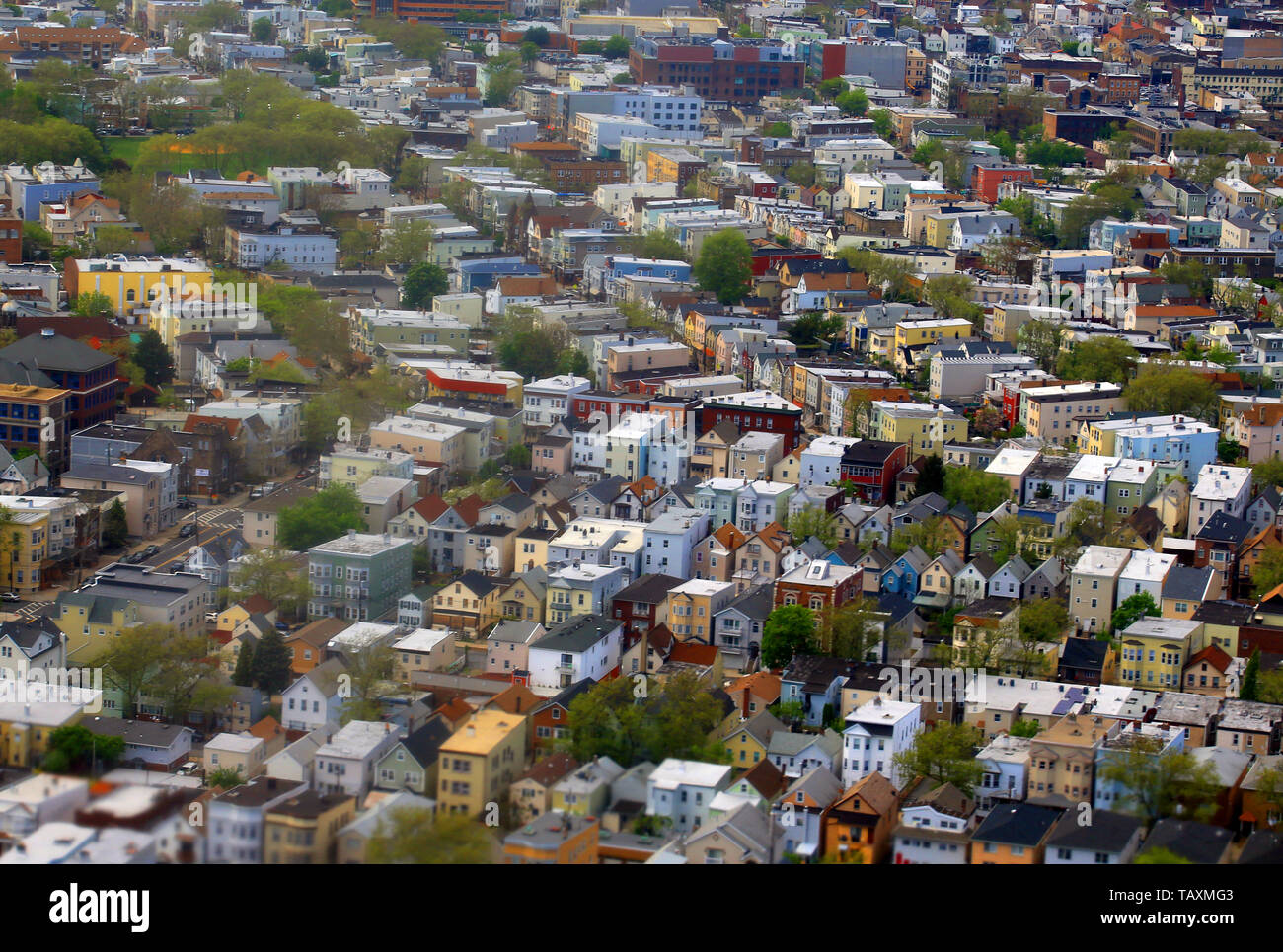 NEW JERSEY NEWARK AERIAL VIEW Stock Photo - Alamy