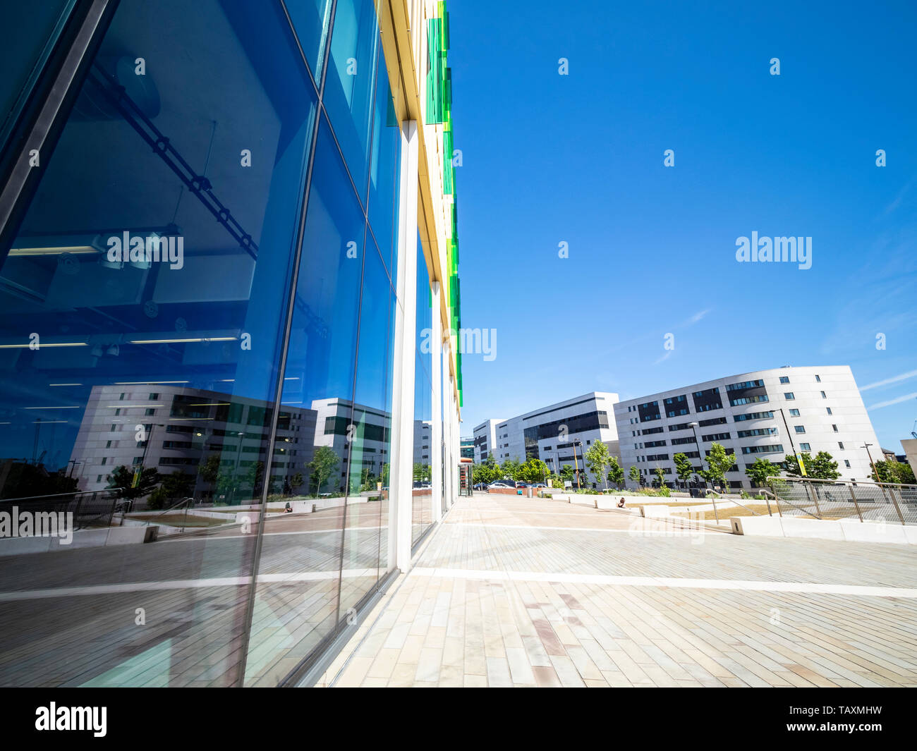 The Core office building in Blue Star Square, Newcastle Helix urban ...