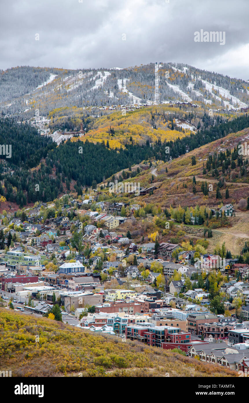 Aspen city winter hi-res stock photography and images - Alamy