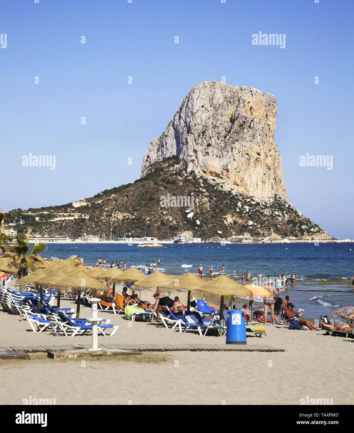 Calpe town in costa hi-res stock photography and images - Alamy