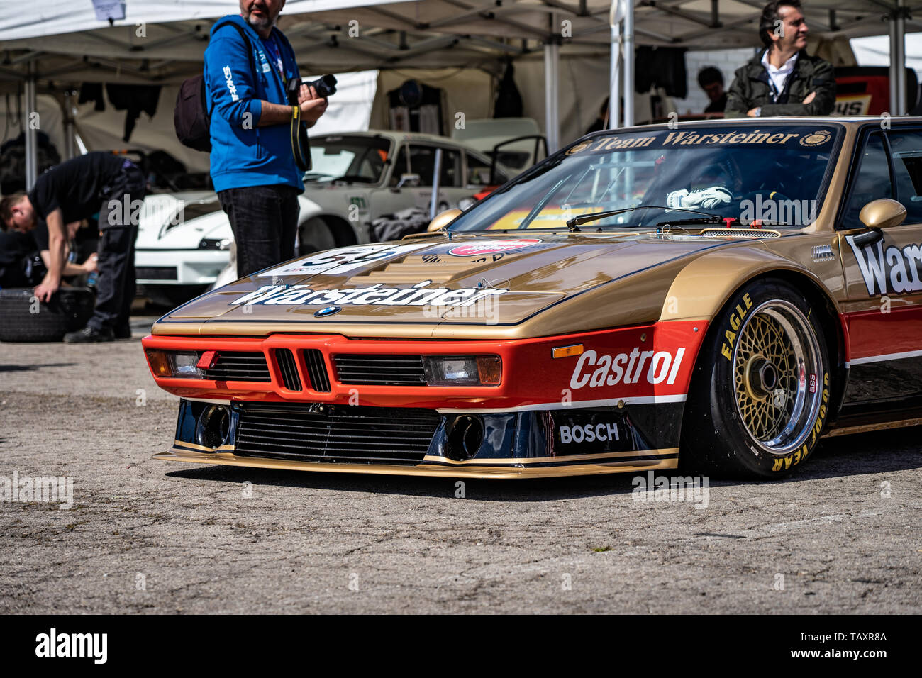 BMW M1 Procar in montjuic spirit Barcelona circuit car show Stock Photo ...