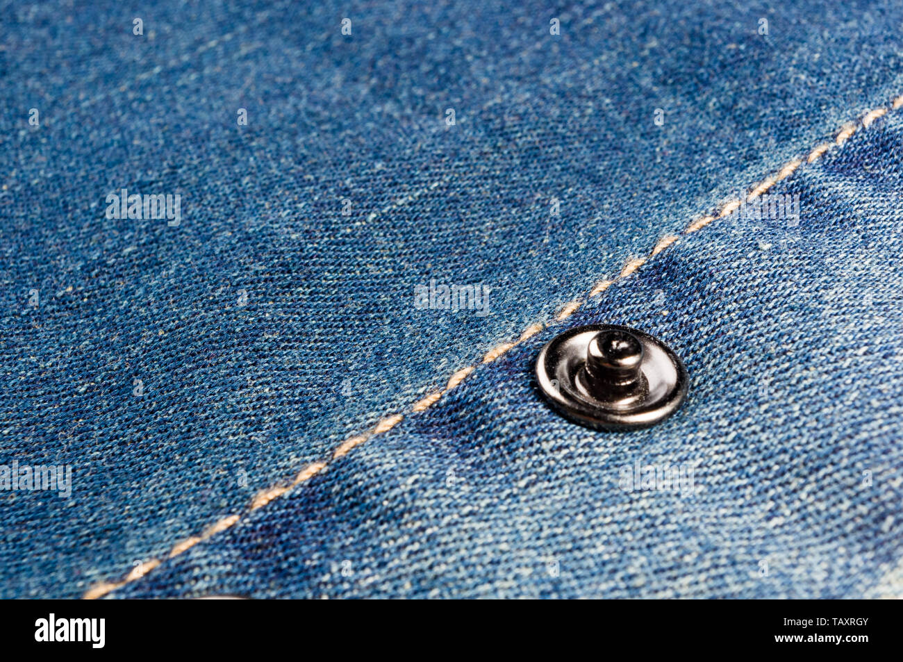 clothing items blue washed faded jeans cotton fabric texture with seams ...