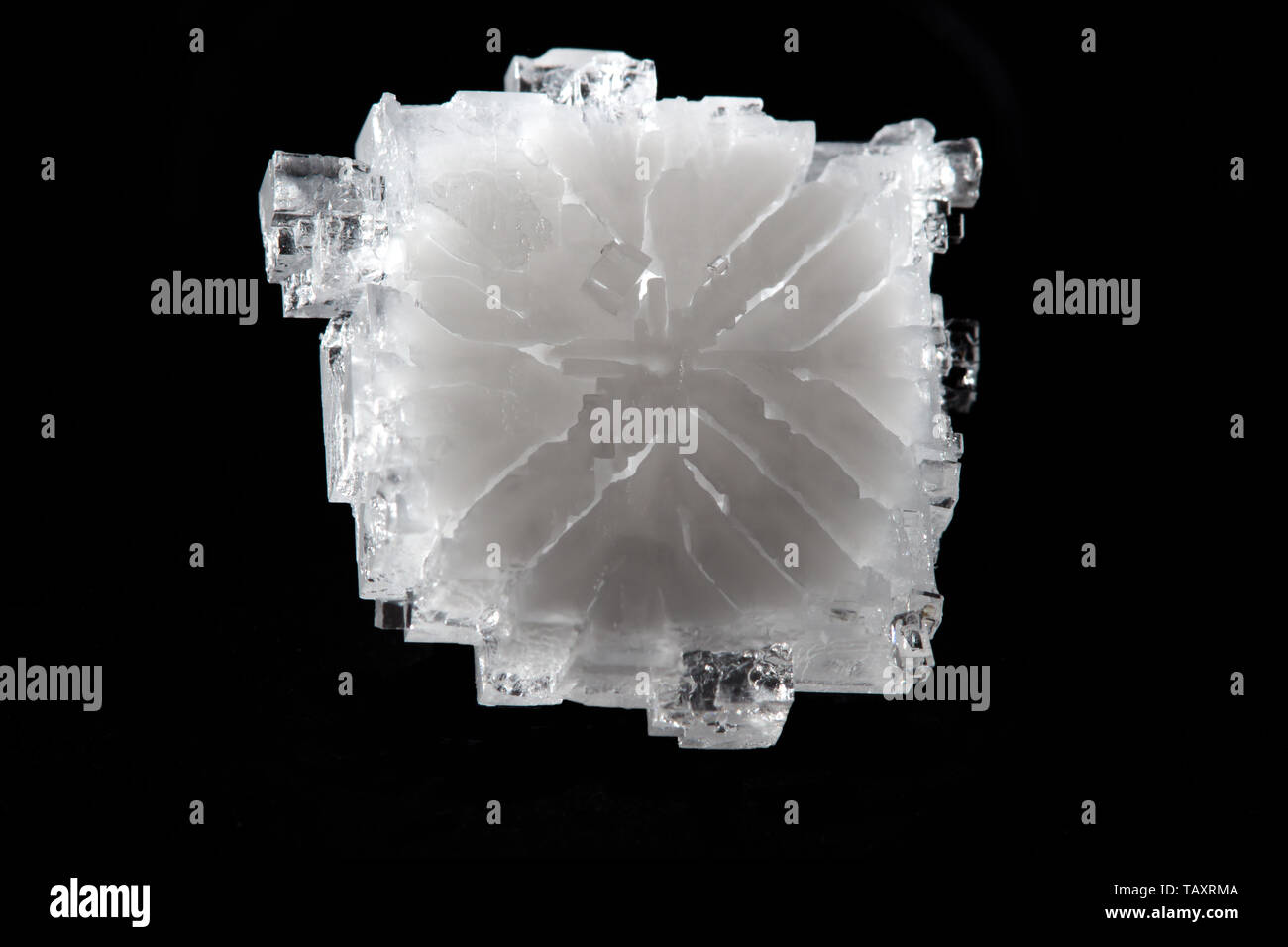 close-up of salt crystal Stock Photo - Alamy