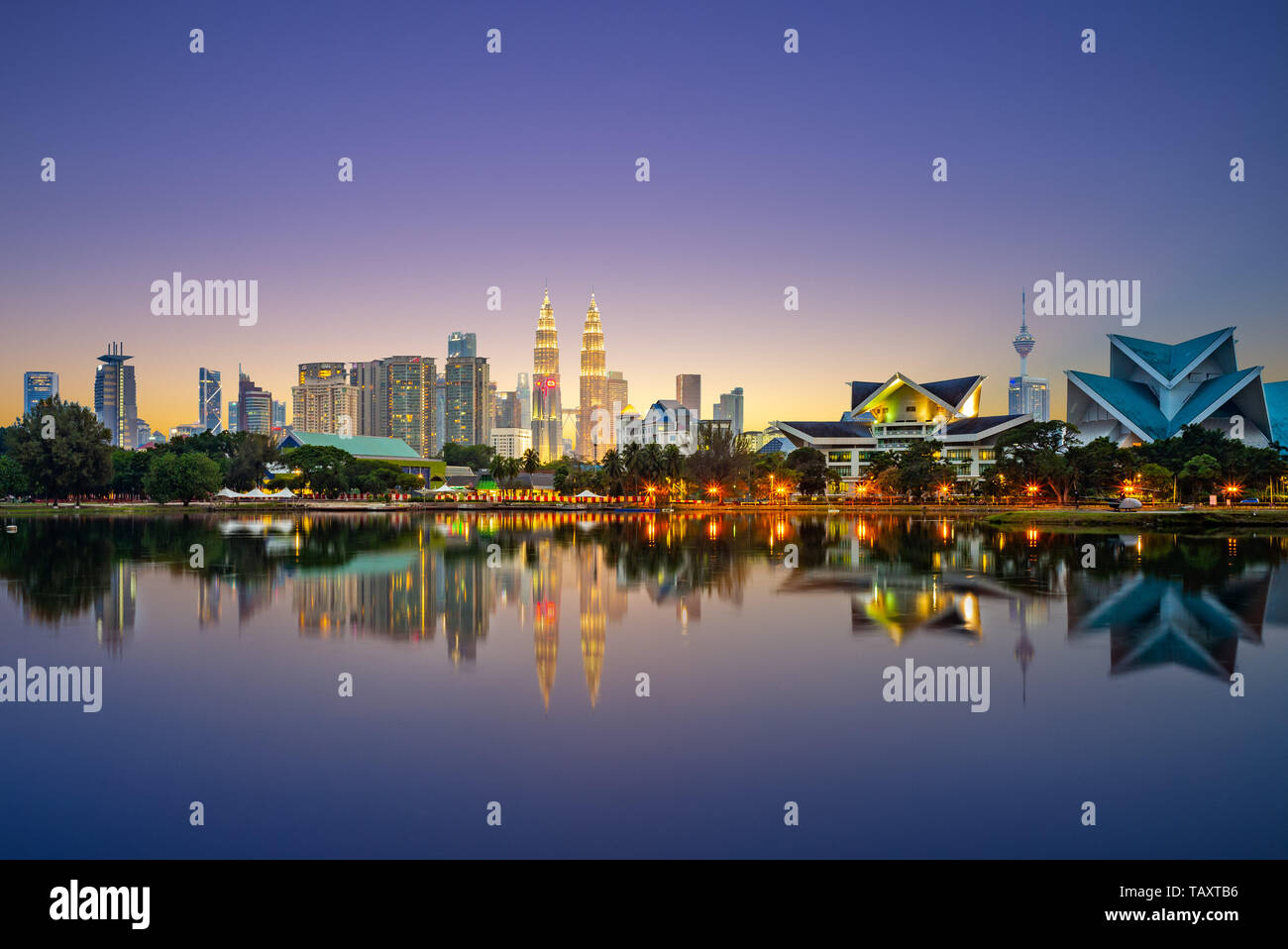 Kuala lumpur tower landscape hi-res stock photography and images - Alamy