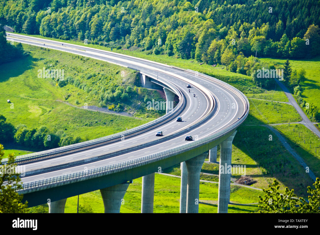 Autobahn construction germany hi-res stock photography and images - Alamy