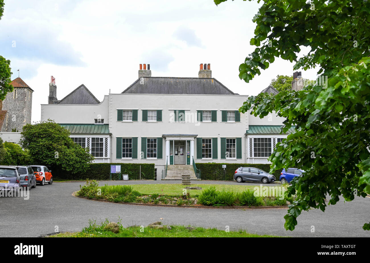 Brighton UK 28th May 2019 - Preston Manor historic house in Brighton ...