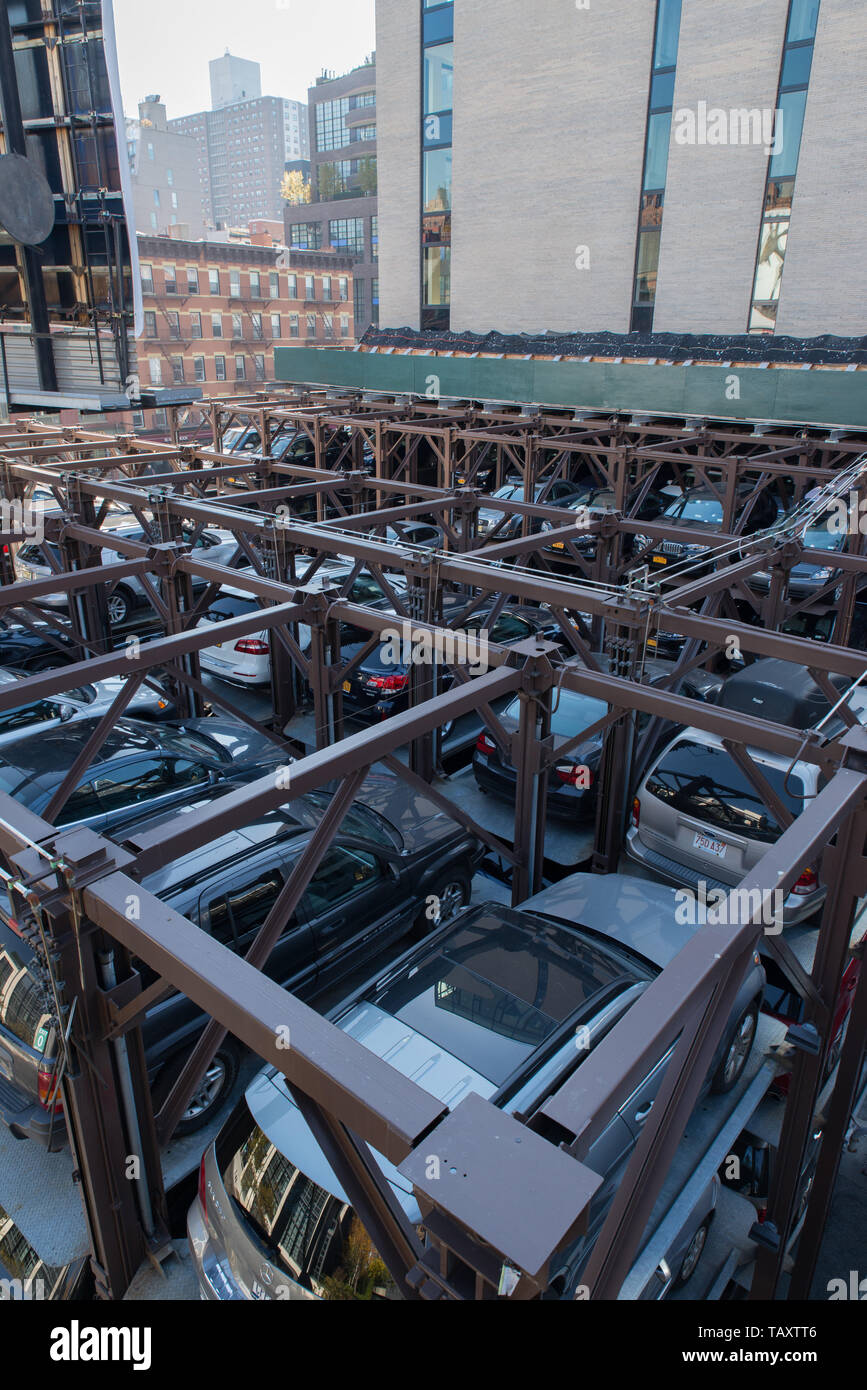 Multi level parking lot in hi-res stock photography and images - Alamy