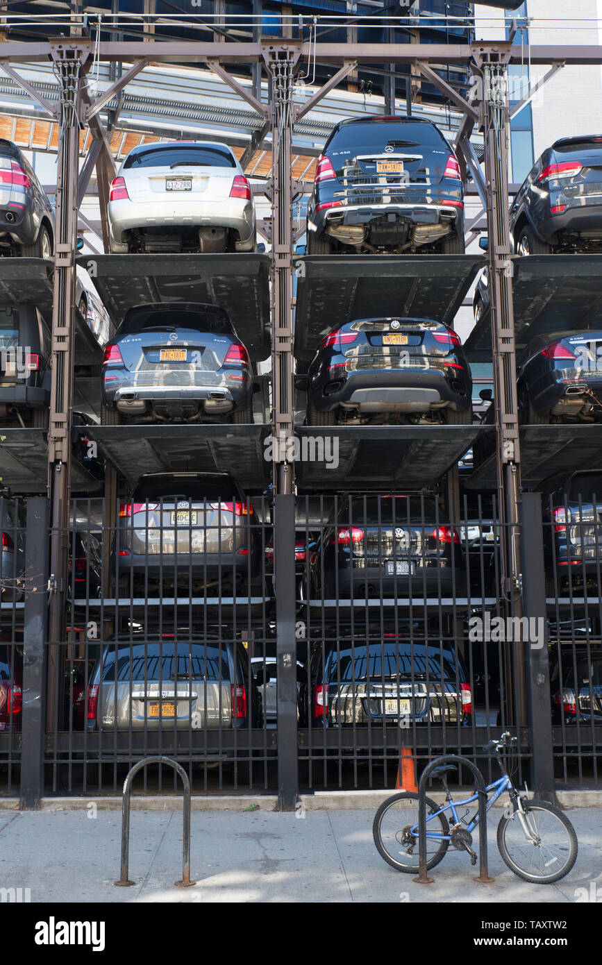 Multi level parking lot in hi-res stock photography and images - Alamy