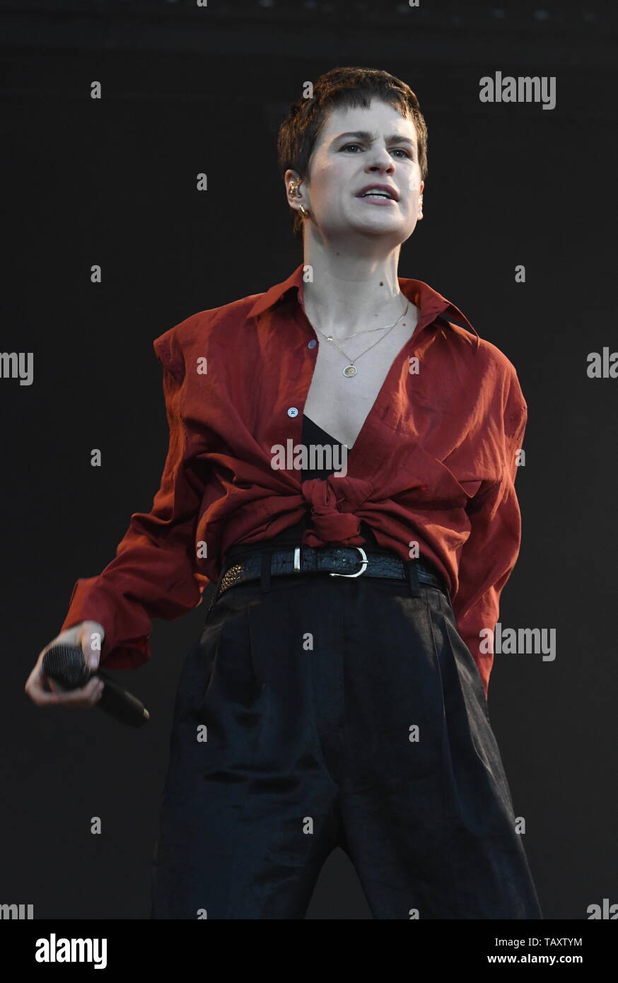 French singer, songwriter and producer Héloïse Adelaide Letissier ...