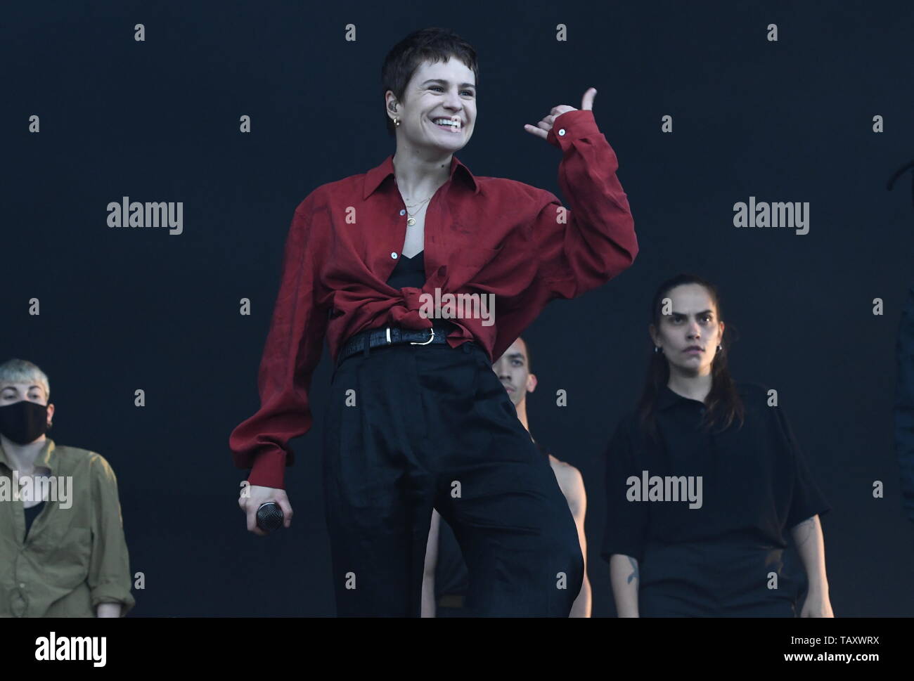 French singer, songwriter and producer Héloïse Adelaide Letissier ...