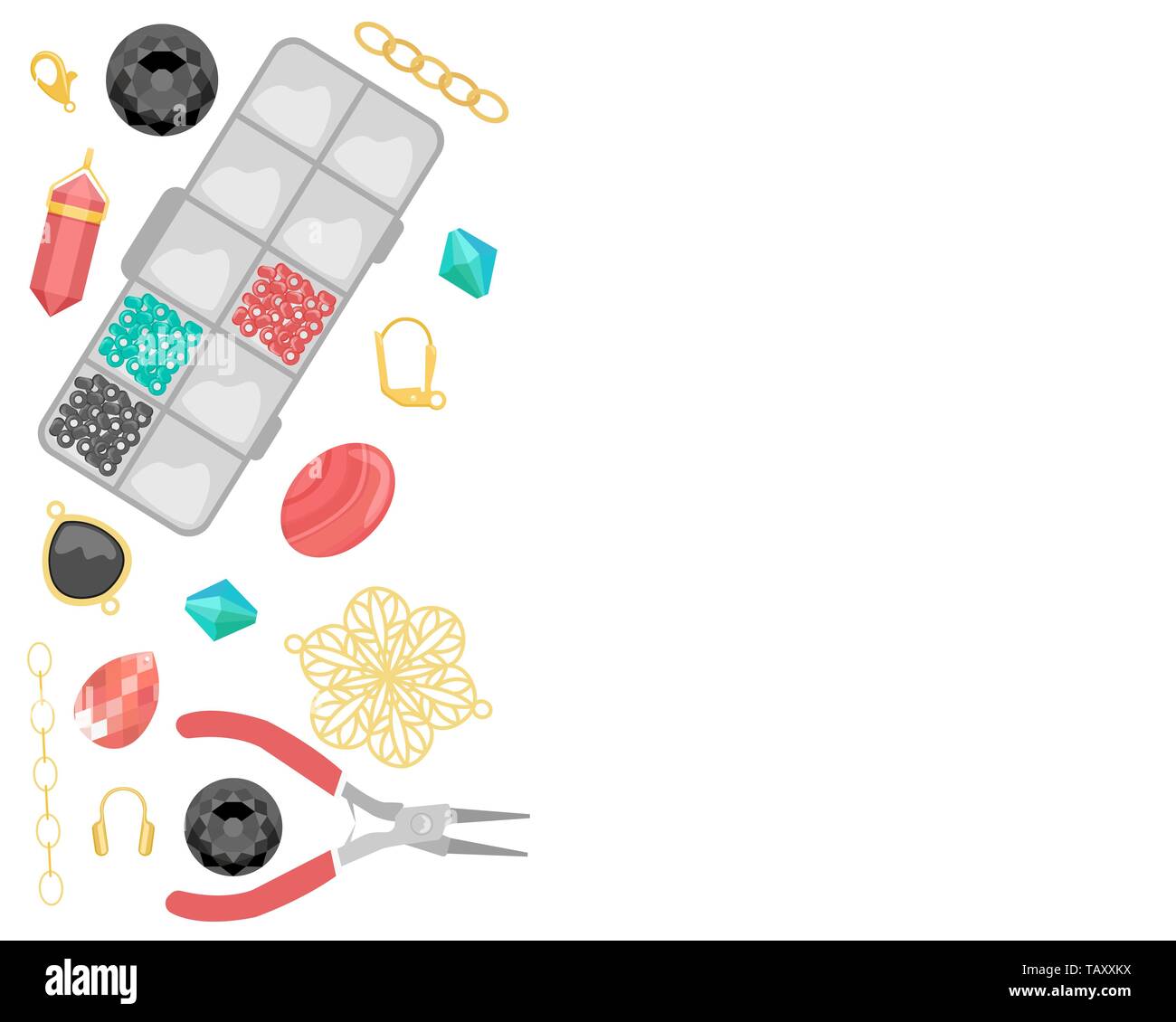 Jewelry tools Stock Vector Images - Alamy