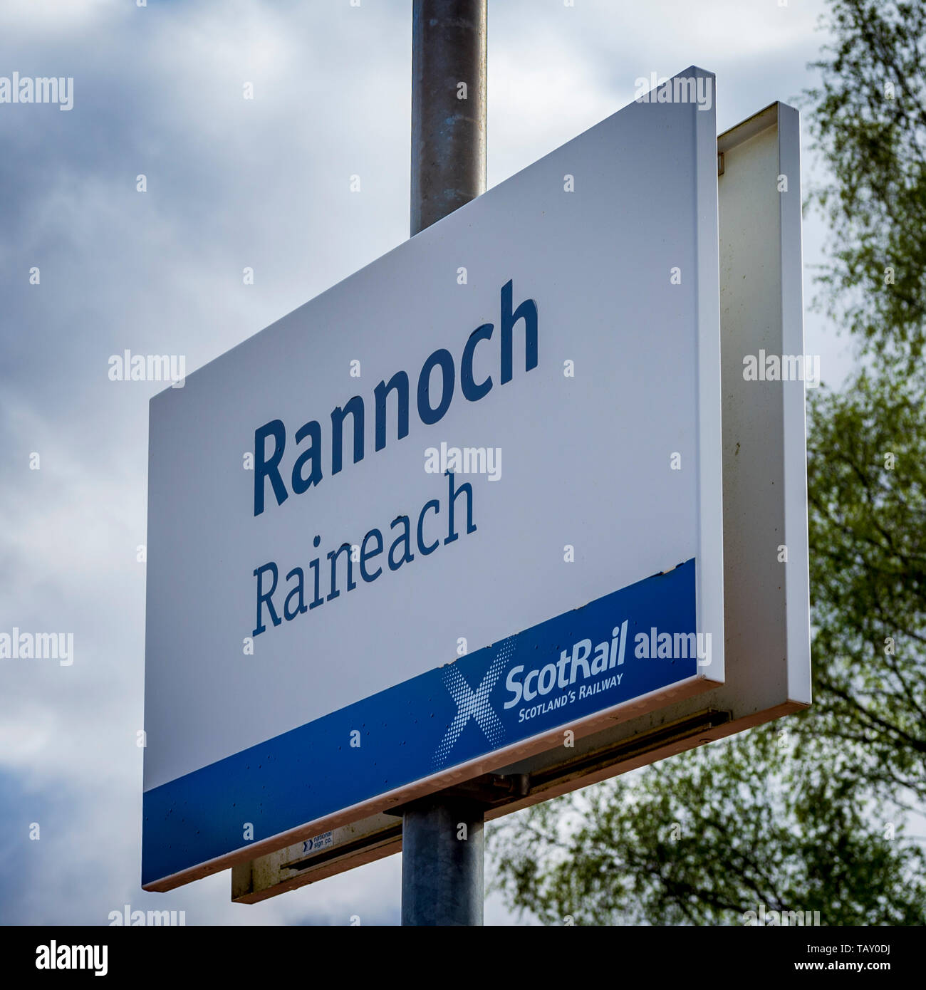 Rannoch Station, Perth and Kinross, Scotland, United Kingdom - One of ...