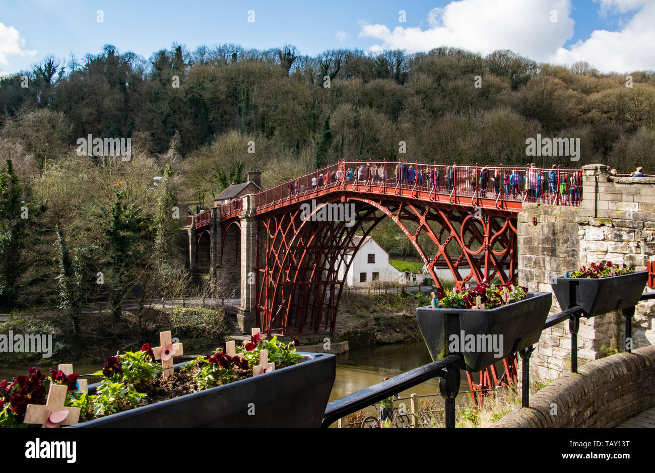 The Iron Bridge, Shropshire, UK Stock Photo - Alamy