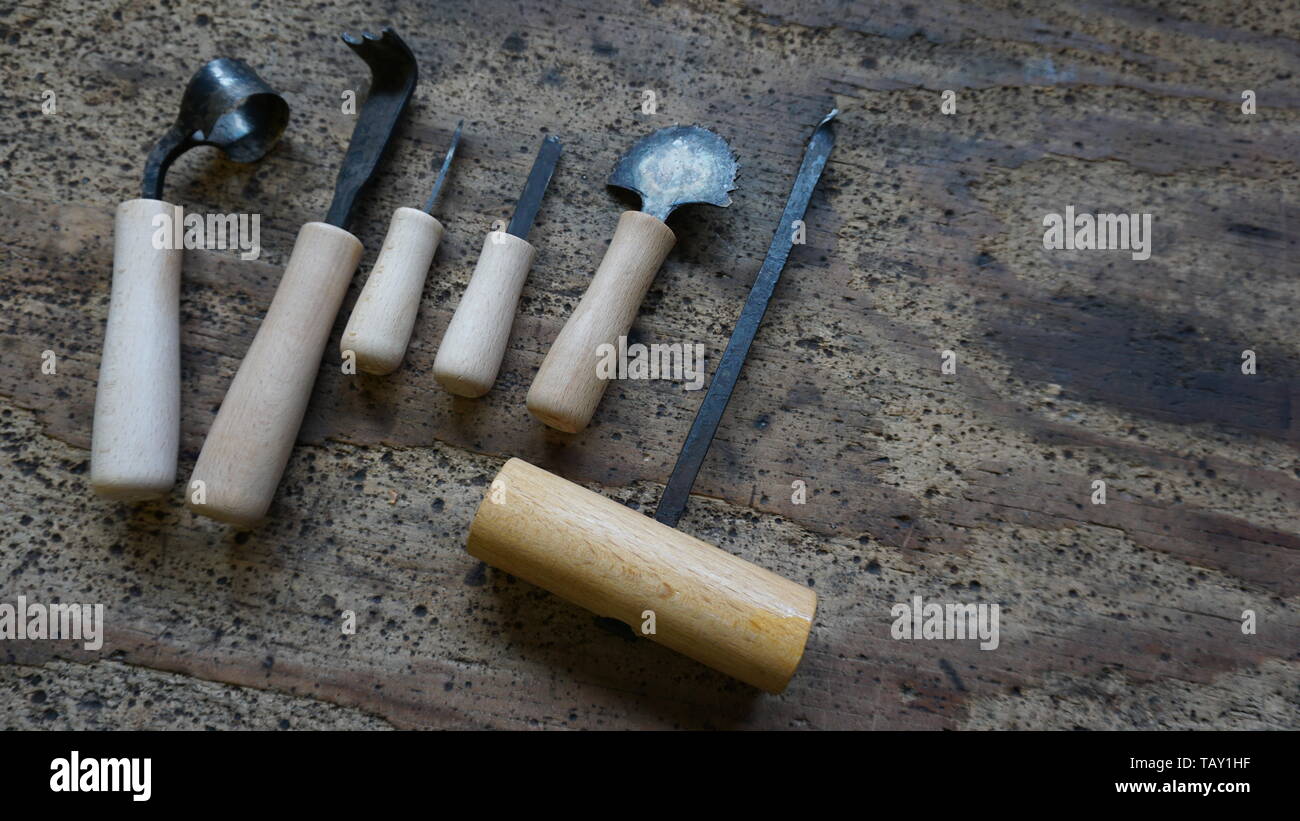 Medieval carpentry tools hi-res stock photography and images - Alamy