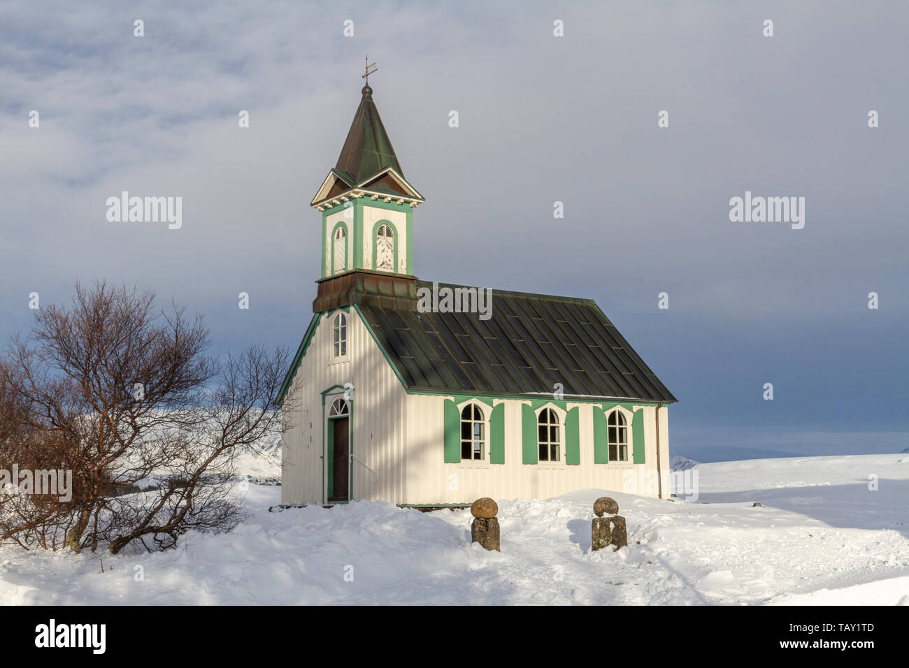 Thingvellir church hi-res stock photography and images - Alamy