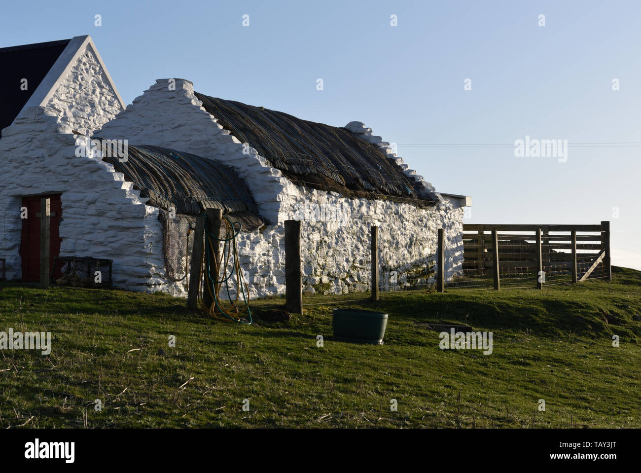 Traditional shetland croft house hi-res stock photography and images ...